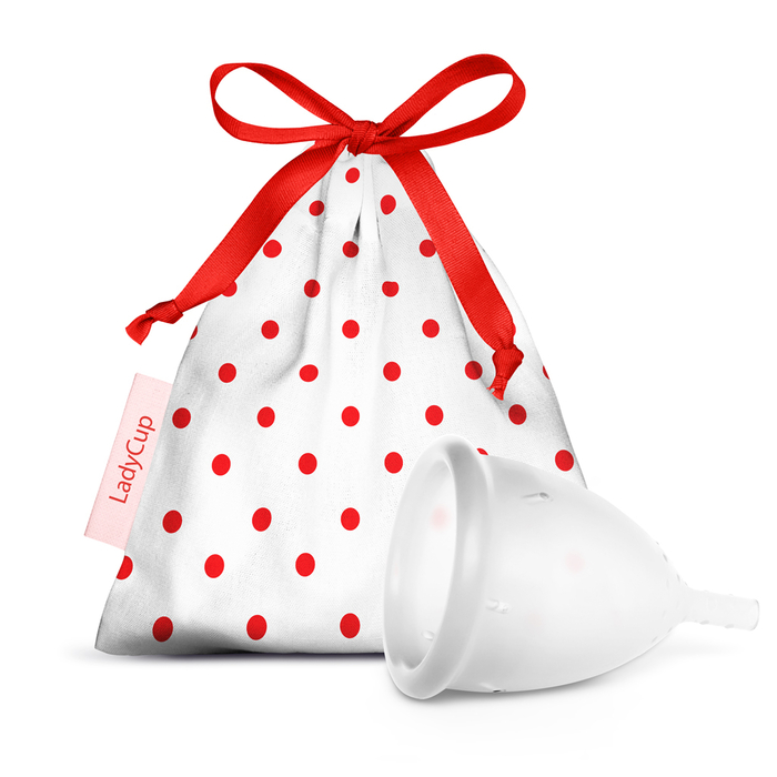 LadyCup menstruační kalíšek Transparentní velikost S :: Zdravotnické ...
