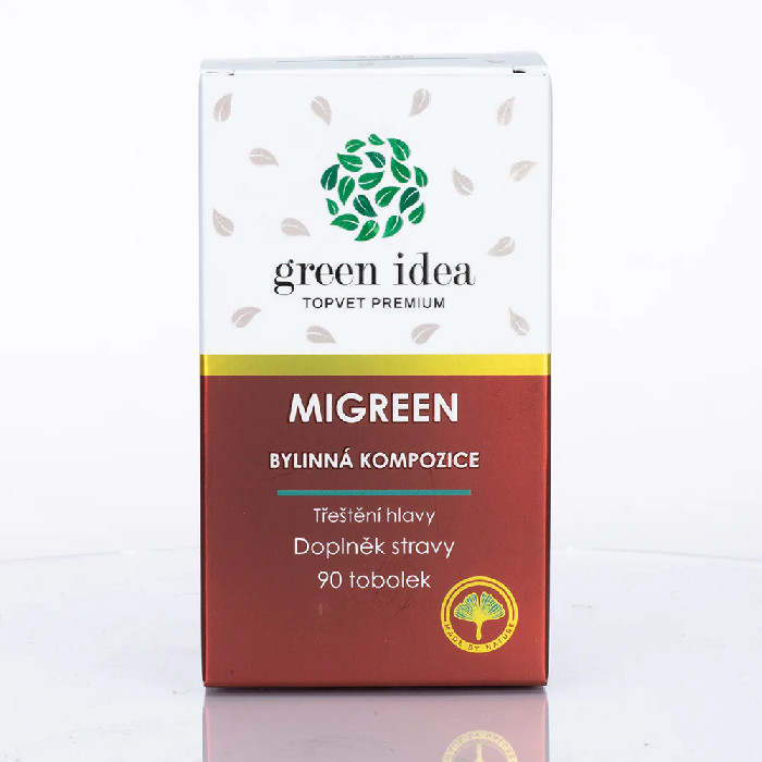 Green idea MIGREEN - bylinná směs 90 kapslí :: Zdravotnické potřeby ...